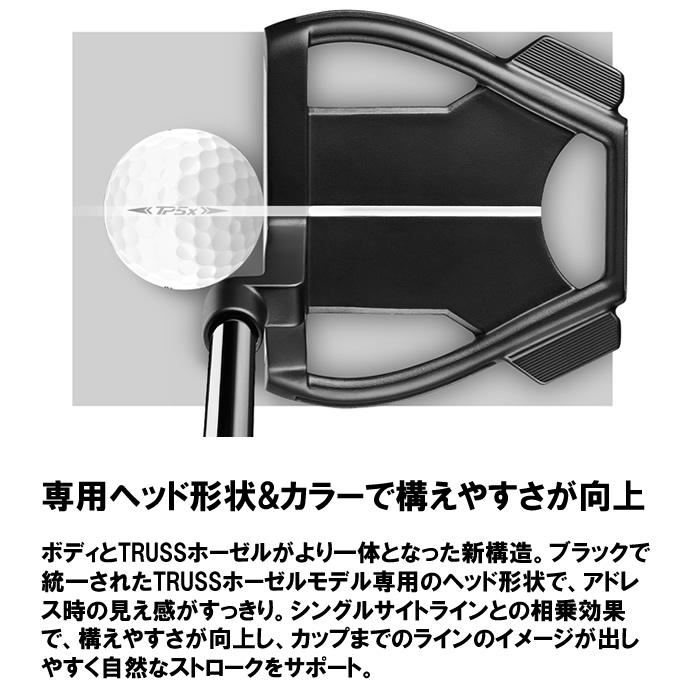 (2024 新作 最新モデル)テーラーメイド TaylorMade Spider TOUR X TRUSS TM1 スパイダー ツアー エックス トラス TM1 トラスヒール[日本仕様 ...