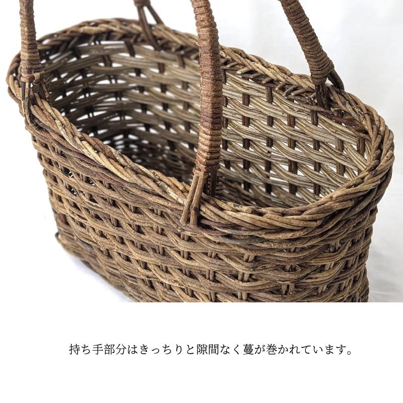 あけび かごバッグ 国産 カゴ アケビ 蔓 つる 奥会津三島 一点 あけび かごバッグ 国産 カゴ アケビ 蔓 つる 奥会津三島 一点