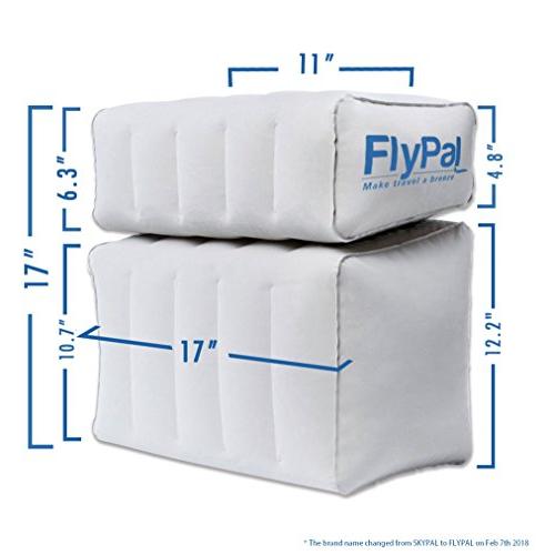 Flypal エアー フットレスト 足置き オットマン 足枕 リラックス 飛行機 車 旅行 持ち運び 子供 3段階 : ことほぎ - 通販 ...