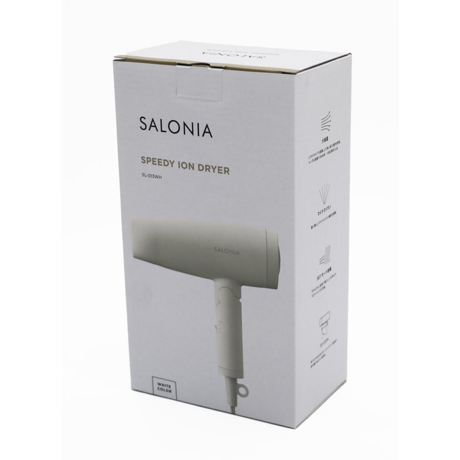 SALONIA 【保証付】【国内正規品】SALONIA スピーディーイオンドライヤー SL-013WH : KOTSUBU-store - 通販 - Yahoo!ショッピング