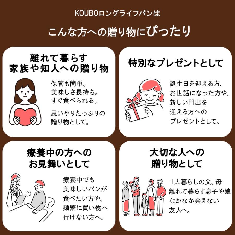 KOUBO パン 日持ちする ロングライフ 公式 ギフト セットA 30個入り 詰め合わせ デニッシュ 長期保存 プレゼント : KOUBO - 通販 - Yahoo!ショッピング