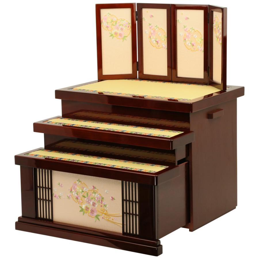 雛人形 ひな人形 三段収納飾り ぷり姫 工房天祥オリジナル 小三五親王芥子官女 三段収納飾り 五人飾り : n012pr-ks8-wae : 人形広場 雛人形・五月人形専門店 - 通販 ...