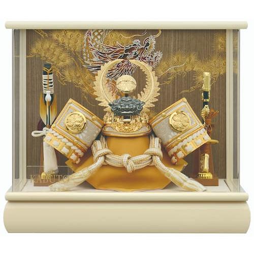 2023年 宝童新作 コンパクト 五月人形 兜ケース飾り 白金徳川兜 8号 パノラマケース アクリル : 人形広場 雛人形・五月人形専門店 - 通販 - Yahoo!ショッピング