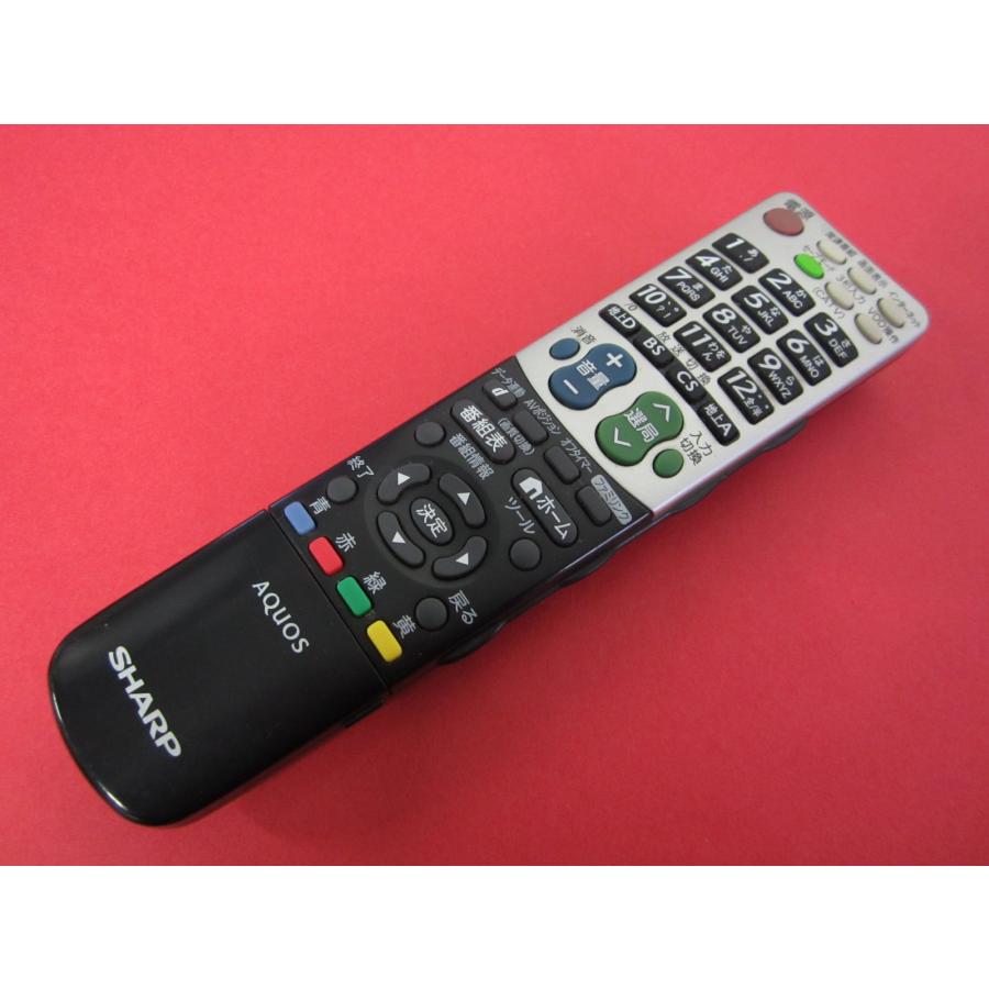 HRX-6 シャープ (LC-20DE7 LC-26DE7 LC-32SC1 LC-40AE7 LC-46AE7 LC-52AE7等用) リモコン GA842WJSA 動作保証 : 888 ...