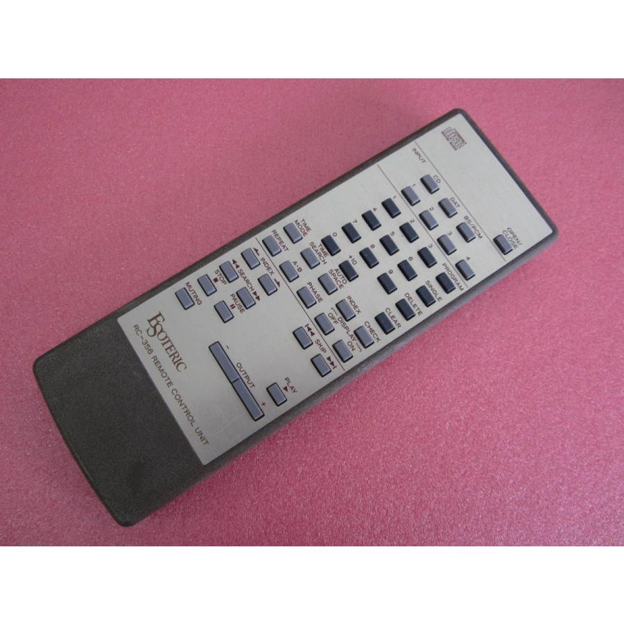 HRG-6 ESOTERIC (P2S D3用)オーディオリモコン RC-356 動作保証 : 888スリーエイト企画ヤフー店 - 通販 ...