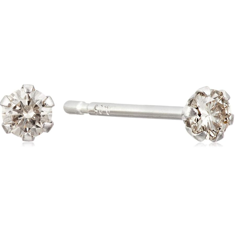 新品 PT PT900 プラチナ 天然 ダイヤモンド ピアス 0.1ct(0.05ct×2) 両耳用 DVTP10PD ダブルロックキャッチ 日本製 : Kougasyou - 通販 ...