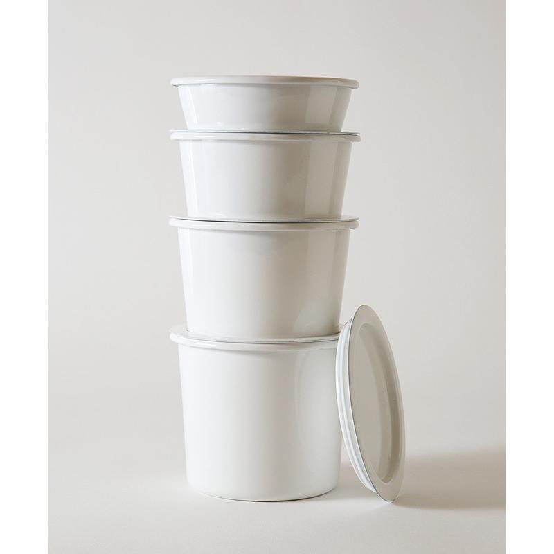 Kaico kaico カイコ 保存容器 maru SS 琺瑯 ほうろう K-021 : 職人と作家の道具店 - 通販 - Yahoo!ショッピング