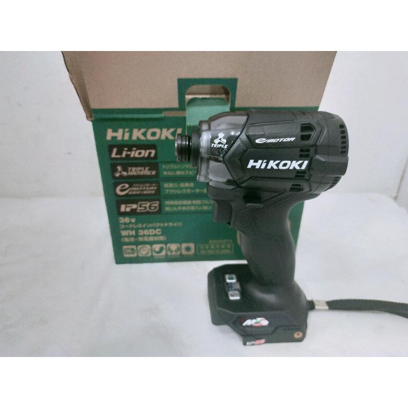 未使用品 ★ HiKOKI WH36DC コードレスインパクトドライバ 本体のみ ★ 日立 ハイコーキ : 3217-1 : 工具UP葛飾 ...