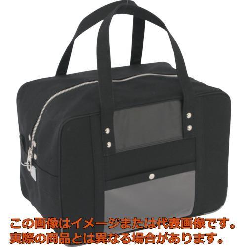 SANEI 帆布メール用ボストン（LL）馬蹄錠金具付 赤 （品番:BTLL