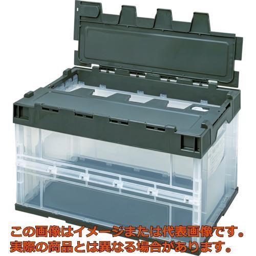 【代引不可・配達日・配達時間帯指定不可】積水 ロック付フタ一体型オリコン OC−50L 透明OD : 工具箱.com Yahoo!店 - 通販 - Yahoo!ショッピング