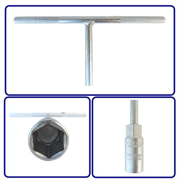 ソケットレンチセット ボックスレンチセット T型 8mm/9mm/10mm/11mm/12mm/13mm/14mm Tレンチ :t-socket-7pc:工具ダイレクトヤフーショップ - 通販 ...