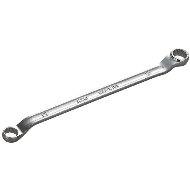 KTC M5-1921 45゜X6゜ ロングメガネレンチ : 工具計画 プロツールショップ - 通販 - Yahoo!ショッピング