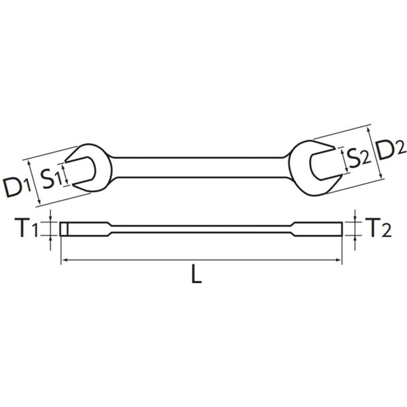 KTC S2-15/16X1 スパナ(インチ) : 工具計画 プロツールショップ - 通販 - Yahoo!ショッピング