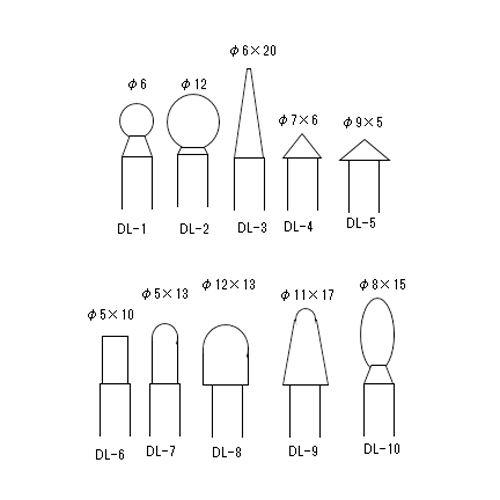 エスコ EA819DL-1 φ6.0mm/60mm ダイヤモンドバー(丸/6mm軸) : 000012037720 : 工具計画 プロツールショップ - 通販 - Yahoo!ショッピング