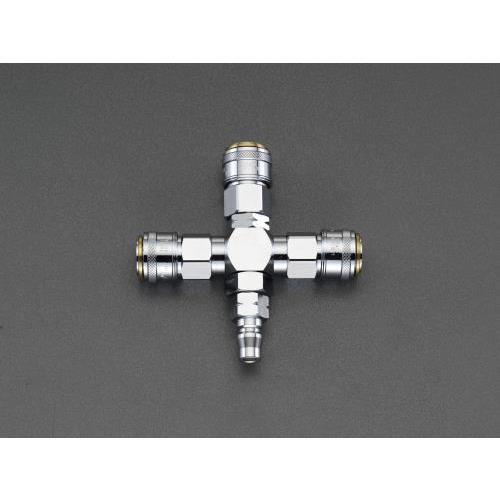 エスコ EA140DL-13C 3連 マルチ連結自在カップリング : 工具計画 プロツールショップ - 通販 - Yahoo!ショッピング