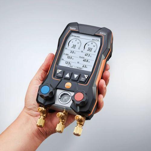 エスコ（ESCO） テストー（testo） EA101TS-101 [マルチガス対応] デジタルマニホールド(ワイヤレス) : 工具計画 プロ ...
