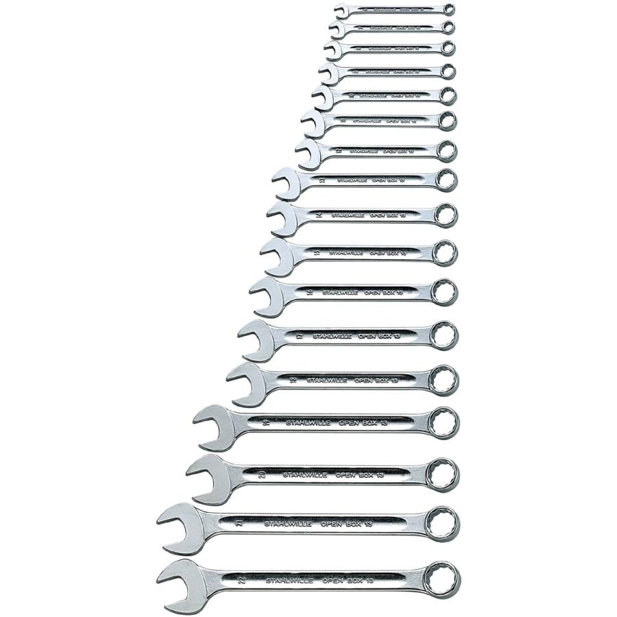 STAHLWILLE（スタビレー） 13/17 片目片口スパナセット (96400804) : 工具計画 プロツールショップ - 通販 - Yahoo!ショッピング