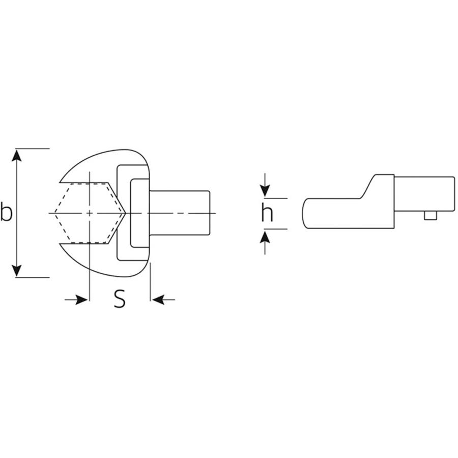 STAHLWILLE スタビレー 731A/10-11/16 トルクレンチ差替ヘッド (58611038) :000505611138:工具計画 プロツールショップ - 通販 - Yahoo ...