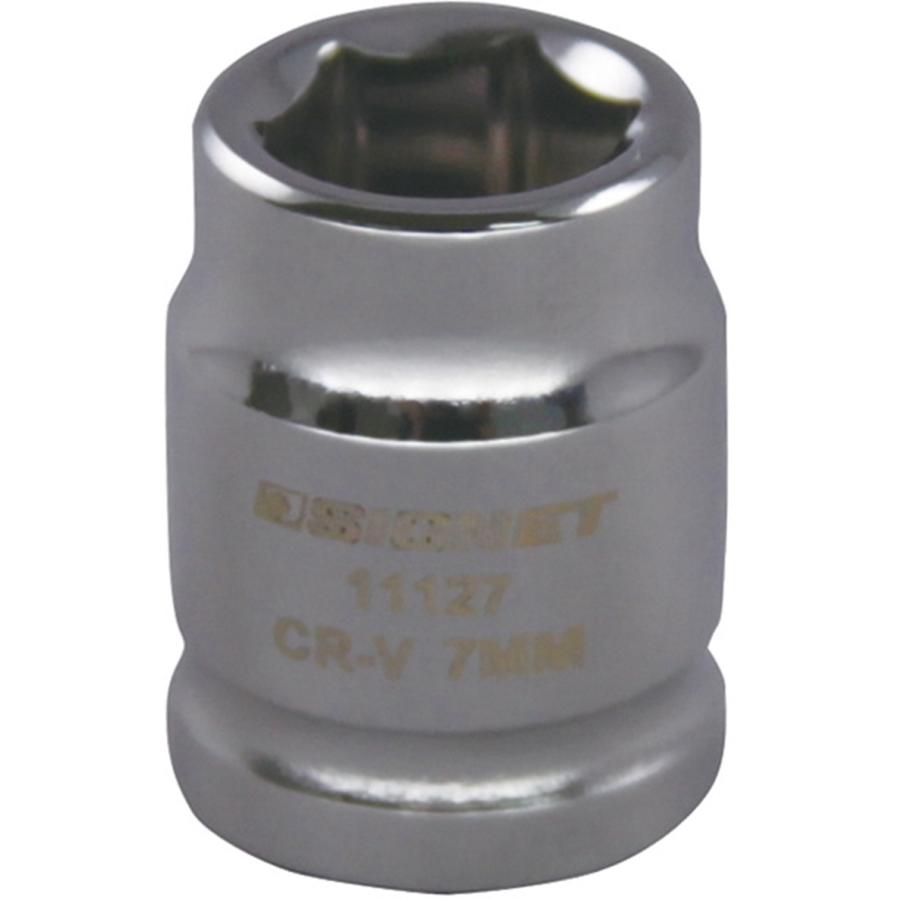 SIGNET シグネット 11127 1/4DR 7MM ショートソケット (6角) : 工具計画 プロツールショップ - 通販 ...