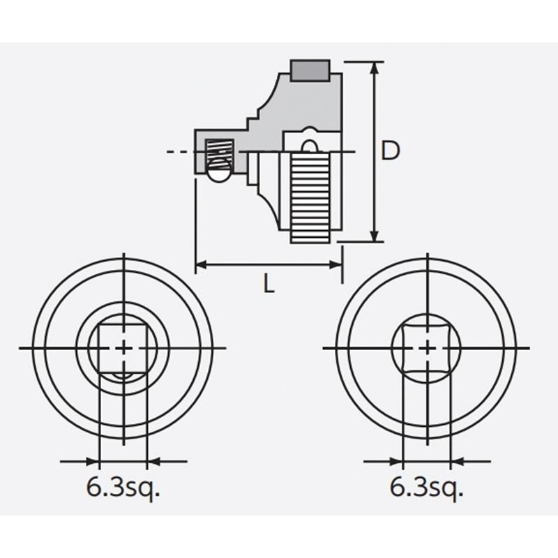 KTCネプロス NBE28 (6.3SQ)ネプロス・クイックスピンナ : 001011915012 : 工具計画 プロツールショップ - 通販 - Yahoo!ショッピング