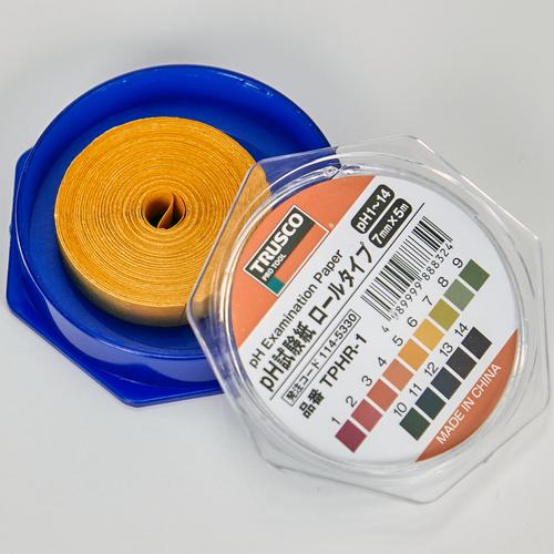 TRUSCO中山 トラスコ TRUSCO pH試験紙 ロールタイプ 7mm×5M Ph1~14 TPHR-1 : 工具計画 プロツールショップ - 通販 - Yahoo!ショッピング