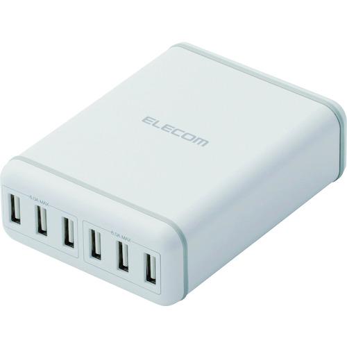 ELECOM エレコム 6ポートAC充電器 ホワイト MPA-ACD03WH : 工具計画 プロツールショップ - 通販 - Yahoo!ショッピング