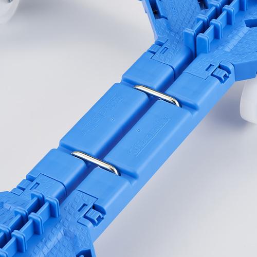 TRUSCO中山 トラスコ TRUSCO OCドーリー 50Lオリコン用 エラストマー車輪 4輪自在ストッパー付 片側ガード無し ブルー OCD-50BS-B : 工具計画 プロツールショップ ...