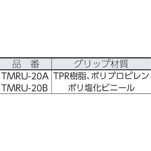 TRUSCO中山 トラスコ TRUSCO 薄口モンキーレンチ(口開20mm) TMRU-20B : 工具計画 プロツールショップ - 通販 ...