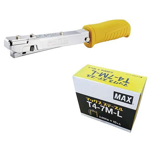 MAX ハンマタッカ針付セット TH-VB(T4-7MLツキ : 工具計画 プロツールショップ - 通販 - Yahoo!ショッピング