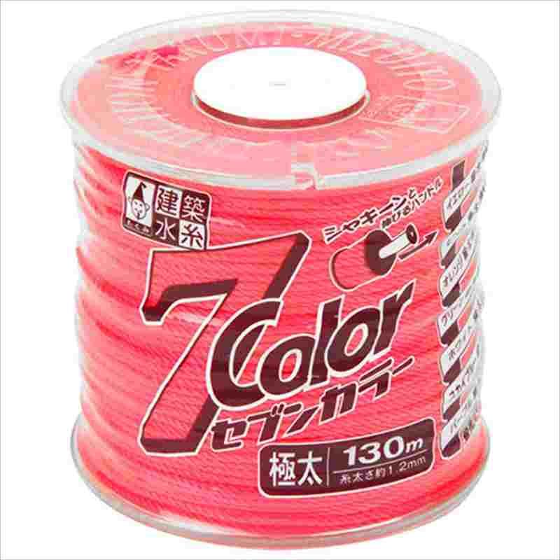 たくみ セブンカラー ピンク極太 4805 130M : 工具計画 プロツールショップ - 通販 - Yahoo!ショッピング