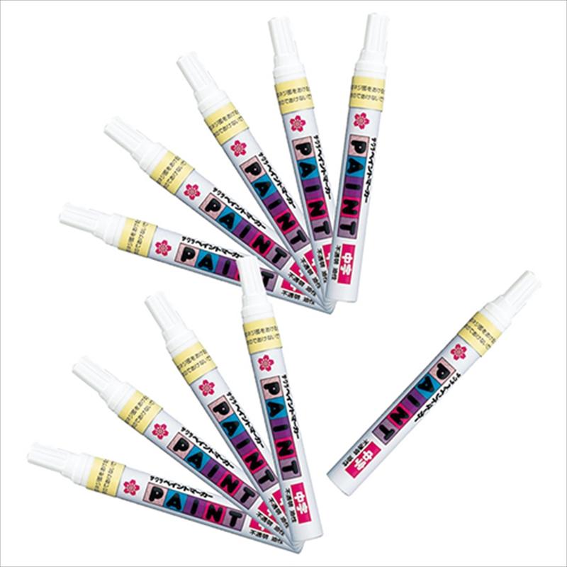 サクラ ペイントマーカー10本箱入 PMK-B10 #302 : 工具計画 プロツールショップ - 通販 - Yahoo!ショッピング