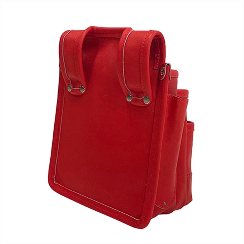 KOZUCHI コヅチ 革製腰袋3段 レッド CHS-06R : 工具計画 プロツールショップ - 通販 - Yahoo!ショッピング