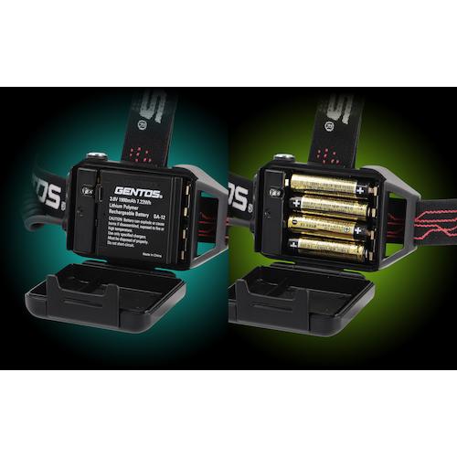 GENTOS ジェントス ヘッドライト 充電式 Gシリーズ ハイブリッド式LEDヘッドライト 101RG (1台) 品番：GH-101RG : 工具ランドヤフーショップ - 通販 ...