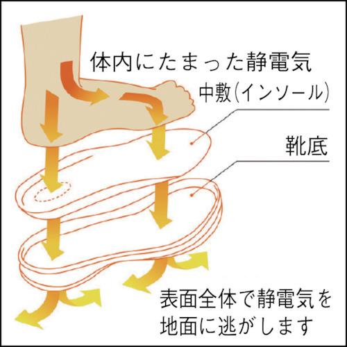 ミドリ安全 静電 超軽量 樹脂先芯入りスニーカーSL-615S 27.0CM (1足) 品番：SL-615S-BK-27.0 : ts-4067487 : 工具ランドヤフーショップ - 通販 ...