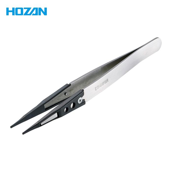 HOZAN ホーザン 静電気対策ピンセット ESDチップピンセット (1本) 品番：P-640-S : 工具ランドヤフーショップ - 通販 - Yahoo!ショッピング