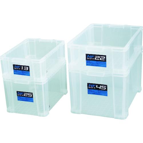 JEJアステージ NFボックス #45 クリア (1個) 品番：NF-45CR ボックス型コンテナ : ts-8286766 : 工具ランドヤフーショップ - 通販 - Yahoo!ショッピング