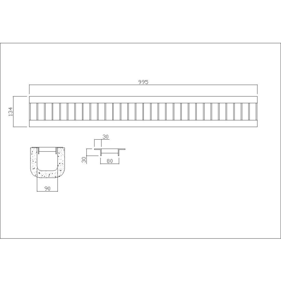 グレーチング 溝幅90用 荷重:T-2(乗用車) HGU90-19 U字溝用 普及型 法山本店 : 工具ランドプラス - 通販 - Yahoo ...