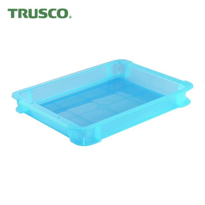 TRUSCO中山 トラスコ TRUSCO スケルトンカラーコンテナ 3L 青 (1個) 品番：TSK-3B : 工具ランドプラス - 通販 - Yahoo!ショッピング