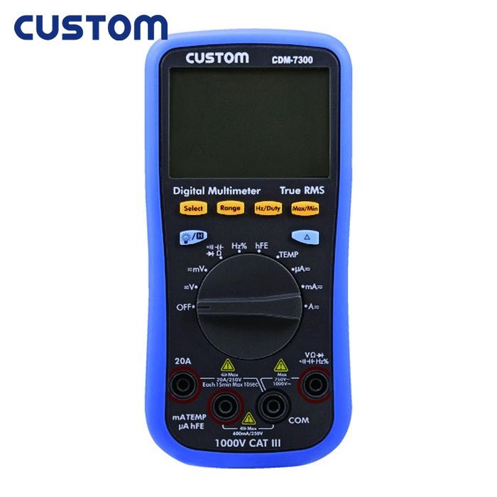 CUSTOM（計測器） CUSTOM カスタム デジタルマルチメータ (1台) 品番：CDM-7300 : 工具ランドプラス - 通販 - Yahoo!ショッピング