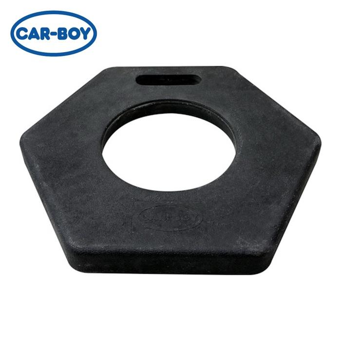 カーボーイ CAR−BOY ラバーウエイト6kg (1個) 品番：FC-03 : 工具ランドプラス - 通販 - Yahoo!ショッピング