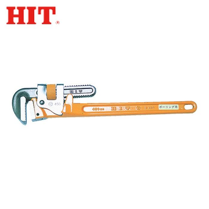 HIT ヒット ボーリング グラウンドパイプレンチ 450mm (1丁) 品番：PWB-450 : 工具ランドプラス - 通販 - Yahoo ...