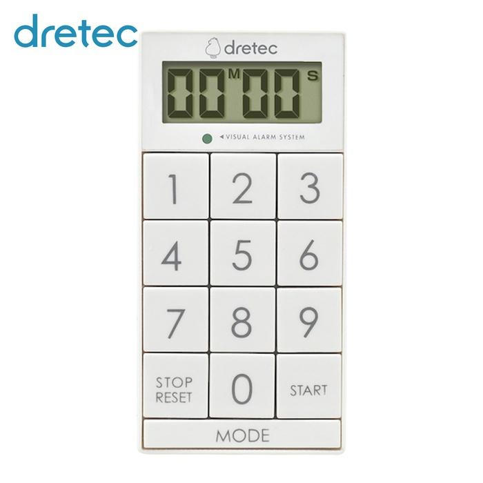dretec デジタルタイマー「スリムキューブ」 ホワイト (1台) 品番：T-617WT : ts-4689472 : 工具ランドプラス - 通販 - Yahoo!ショッピング