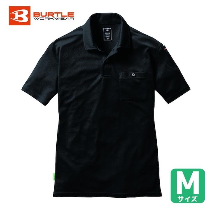 BURTLE バートル 半袖ポロシャツ167-35-Mブラック (1着) 品番：167-35-M 作業服 シャツ : 工具ランドプラス - 通販 - Yahoo!ショッピング