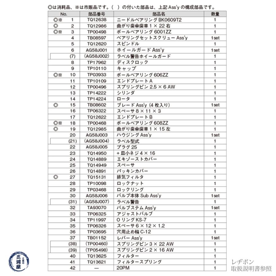 日本 レヂボン ( レジボン ) ミニ エアグラインダ AG-58J 砥石外径 Φ58mm用 ( 直送 ) AG-58J ( 代引き不可 ) : g0aa0000548000-001 : 工具 ...