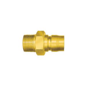 日東工器 日東 TSPカプラ 真ちゅう製（めねじ取付用プラグ） 相手側Rc1 1／2（00583） 12TPM BRASS : 工具の楽市 ...