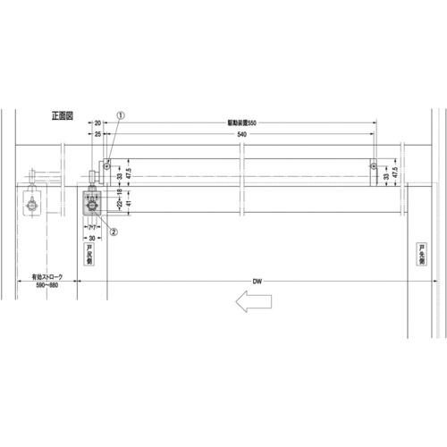 ニュースター 引戸ドアクローザー3型 ブロンズ NS3GATA-BR :1141676:工具の楽市 - 通販 - Yahoo!ショッピング