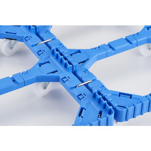 TRUSCO(トラスコ) OCドーリー 50Lオリコン用 ナイロン車輪 4輪自在 ブルー OCD-50AN-B :2446310:工具の楽市 - 通販 - Yahoo!ショッピング