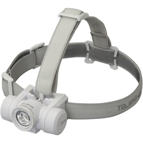 Tajima タジマ ヘッドライト セフヘッドライト KJM ブースト1000lm フラッド照射 内蔵充電池ホワイト SFKJM100A ...