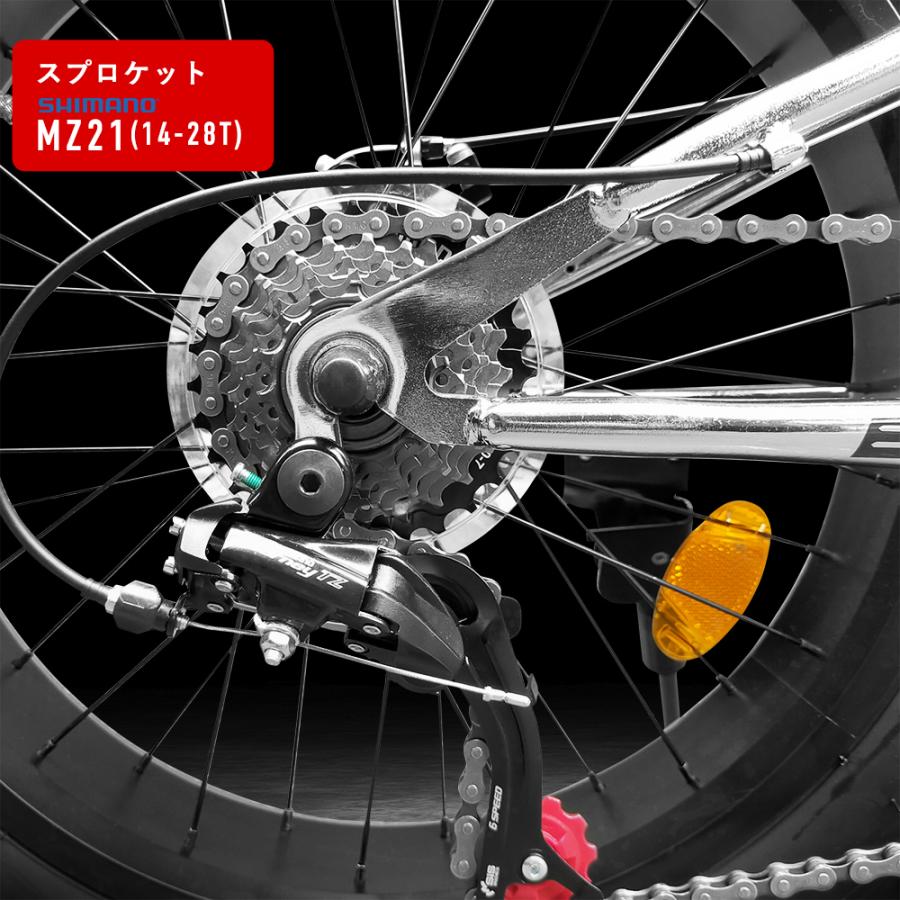 ファットバイク 20インチ メッキ 太いタイヤ 変速 オフロード 海岸 雪道 EIZER F120 : EVのコウメイ - 通販 - Yahoo!ショッピング