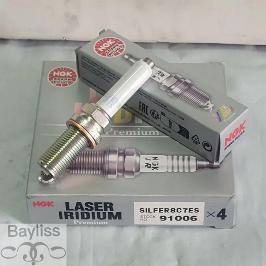Ngkスパークプラグ audi silfer8c7es 91006 a1 a3 a4 a5 a6 a7 a8 q2 q3 q5 q7 q8 tt シートレオン ateca シュコダ オクタビア ...